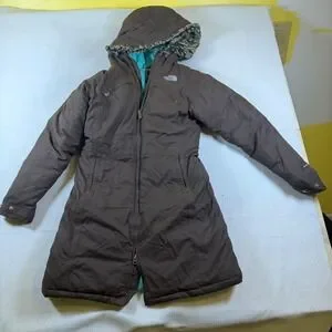 The North Face | Jackets & Coats | The North Face Hyvent Brown Long ...